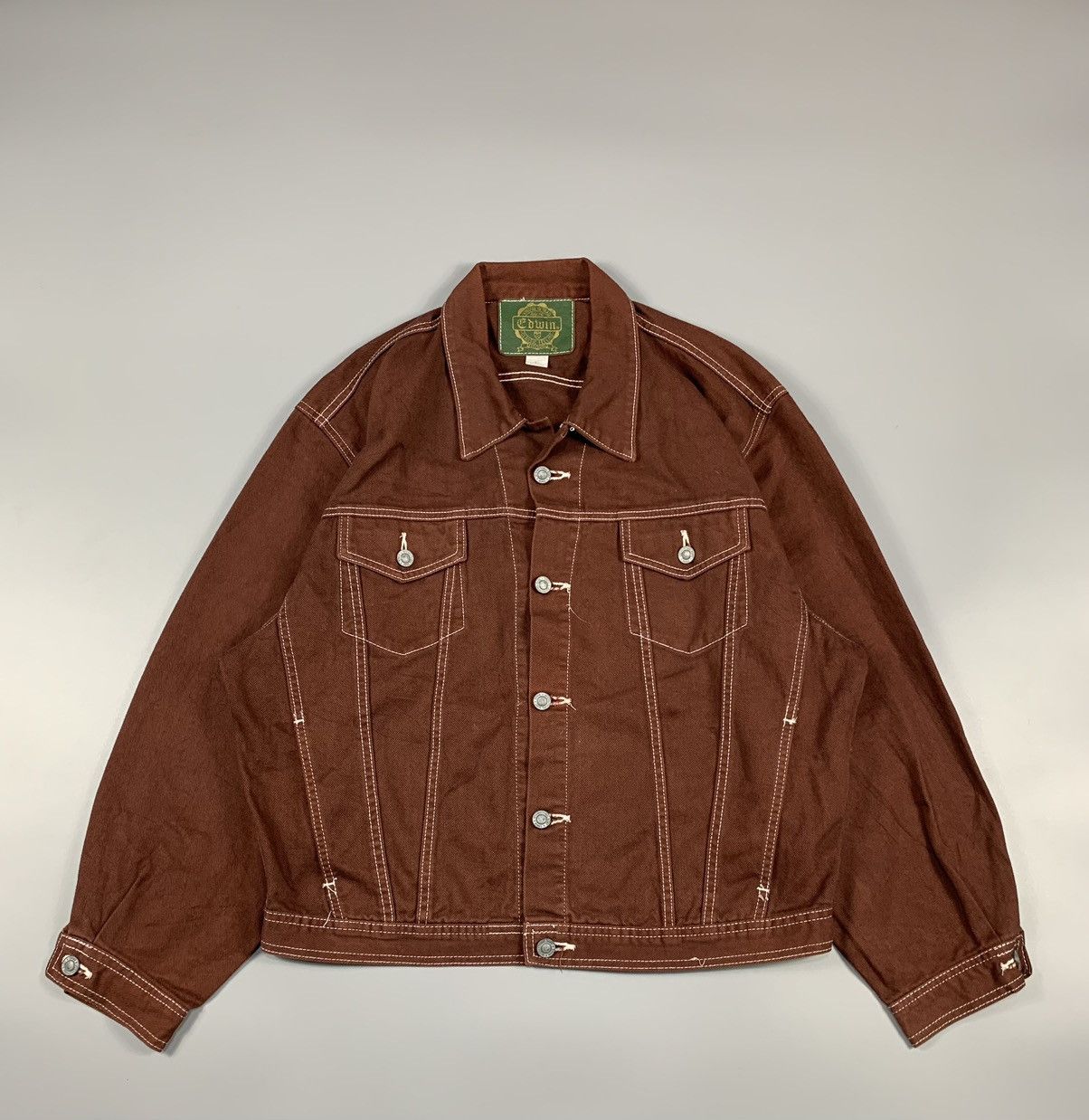 Edwin × Vintage 90’s Vintage Edwin Type 3 Denim Jacket | Grailed