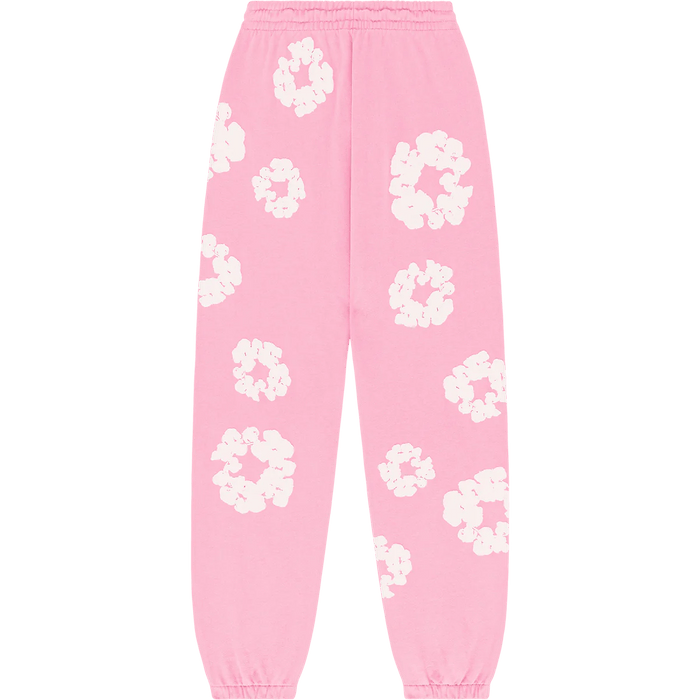 DENIM TEARS Denim Tears The Cotton Wreath Sweatpants Pink - XLarge ...