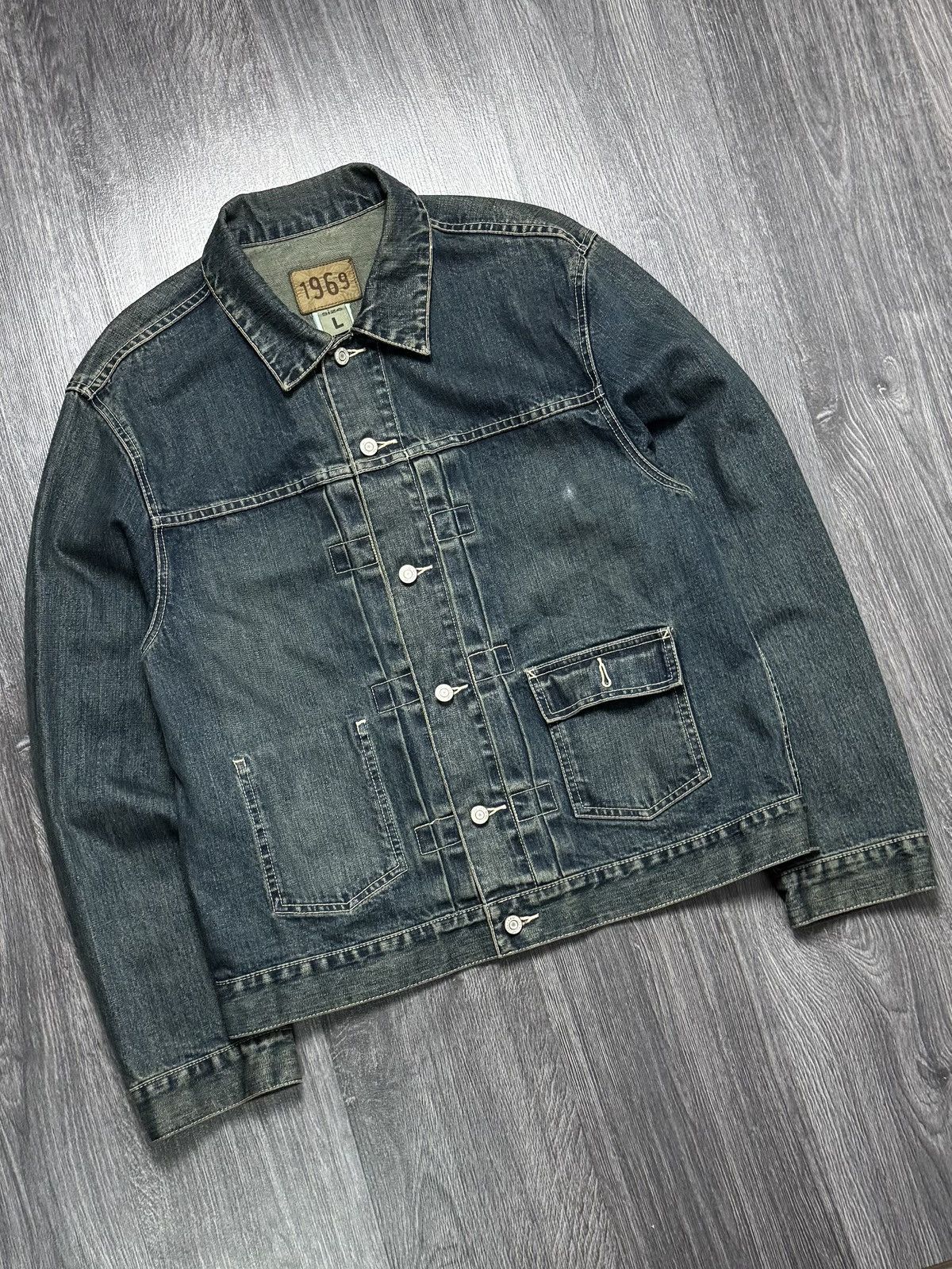 Avant Garde × Gap × MOTO Vintage Gap 1969 Japan Denim Style jacket | Grailed