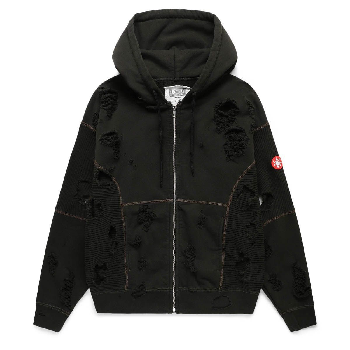 Cav Empt PLAGUE WIDE RIB CUT ZIP HOODY | Grailed