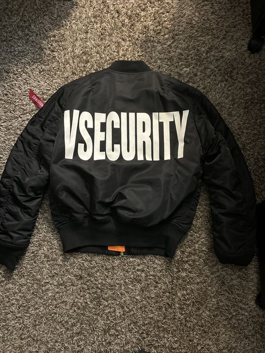 Streetwear Playboi Carti VSECURITY Bomber Jacket Narcissist Tour | Grailed