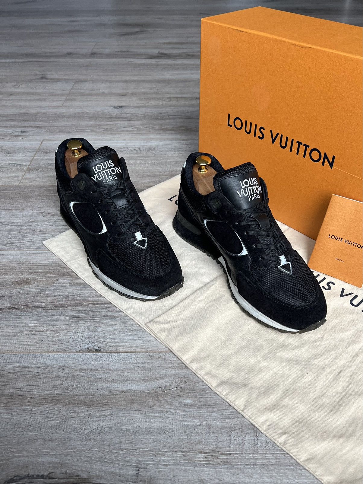 Louis Vuitton Louis Vuitton LV Run Away Damier Reflective Suede ...