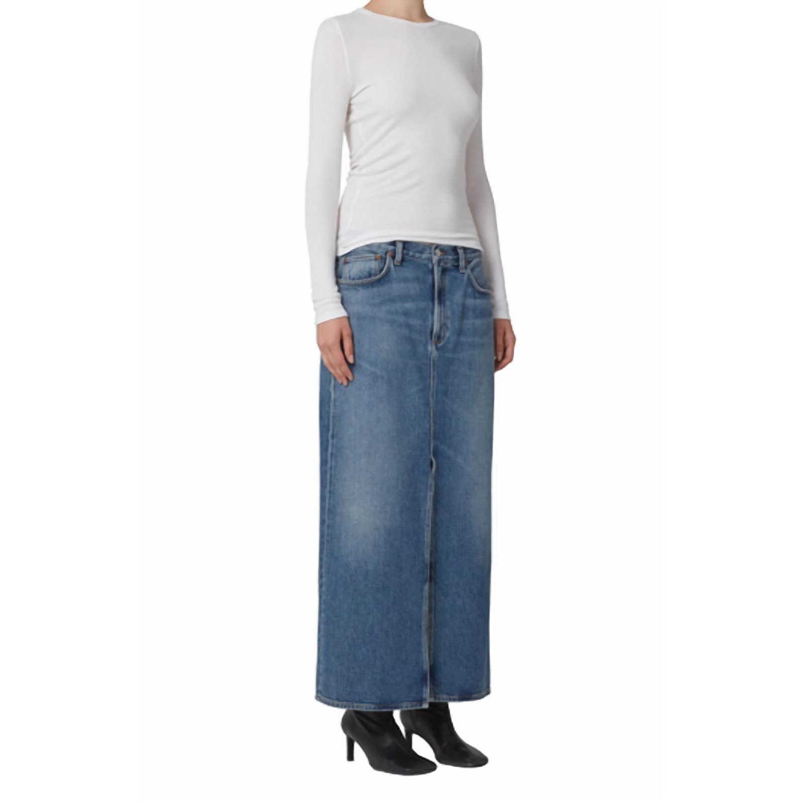 Agolde Leif Skirt In Swing | Grailed
