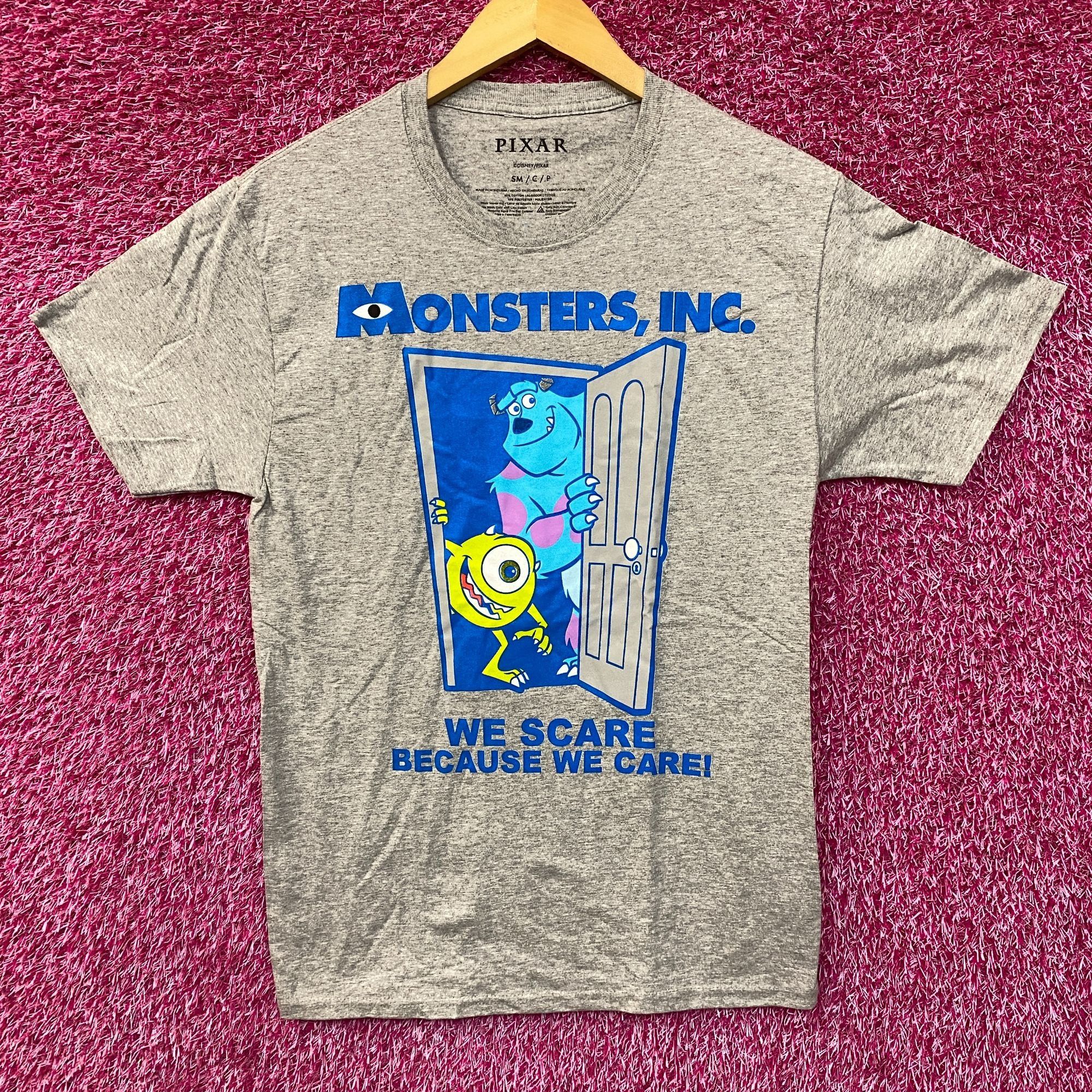 Disney Monsters Inc Mike & Sully Disney Pixar Animated Movie T-Shir ...