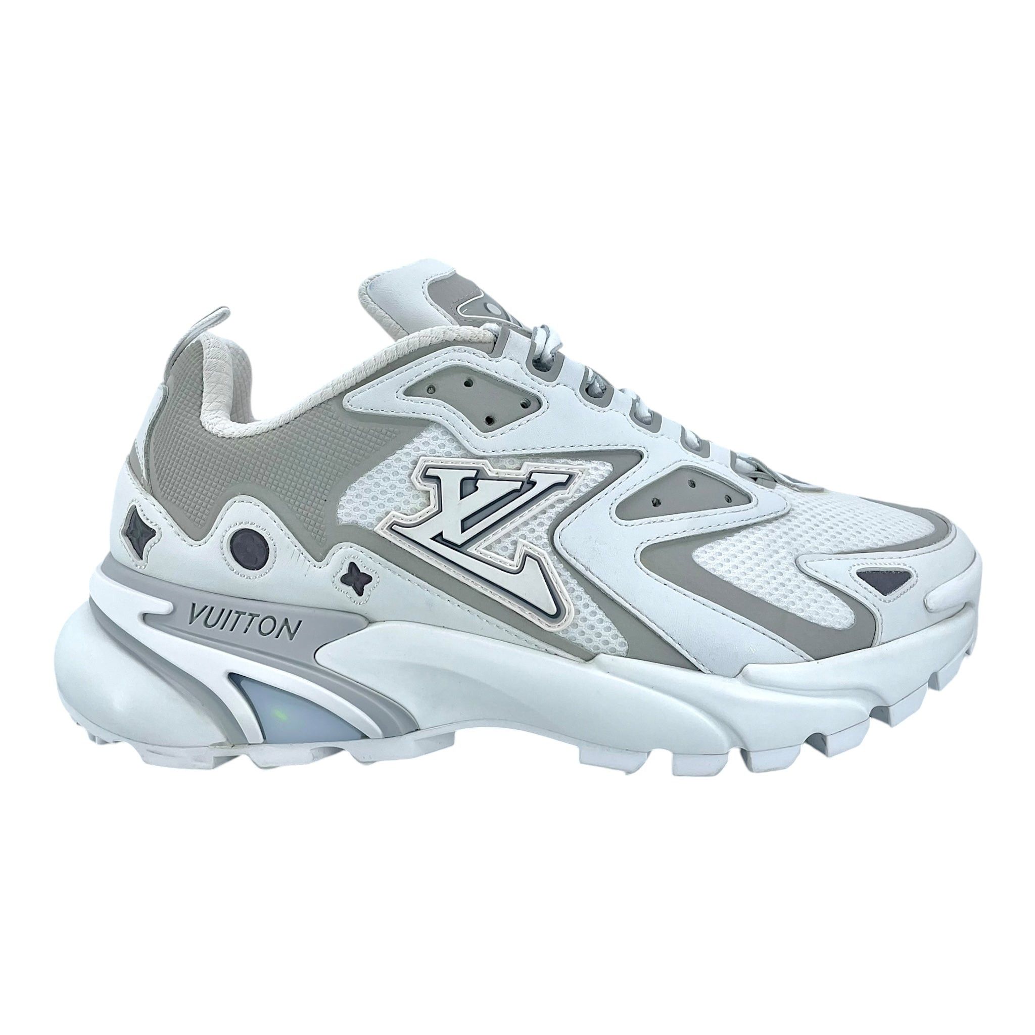Louis Vuitton Runner Tatic Sneaker White Grey | Grailed