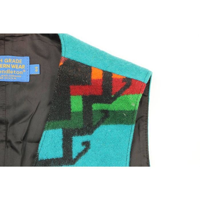 Pendleton Vintage Pendleton Southwestern Aztec Wool Jacket Vest | Grailed