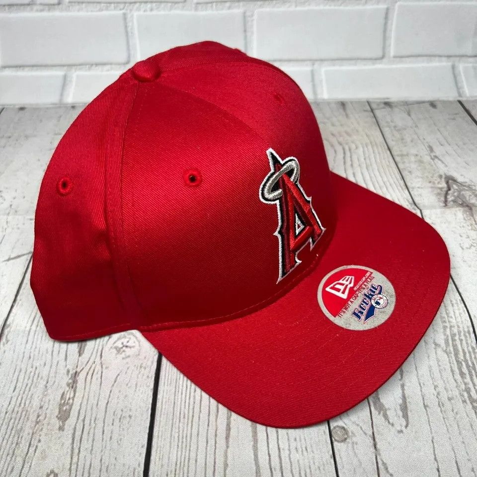 New Era Los Angeles Angels MLB New Era Hat Snapback Cap Red New Men ...