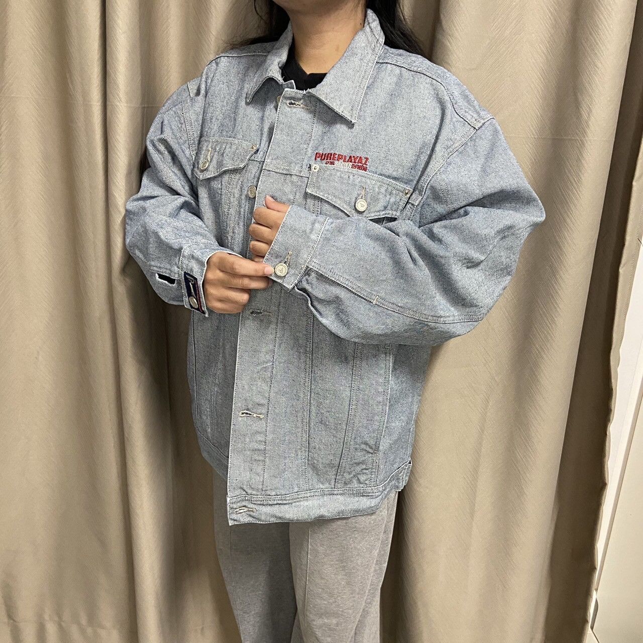 Rocawear CRAZY Y2K PURE PLAYAZ DENIM JACKET | Grailed