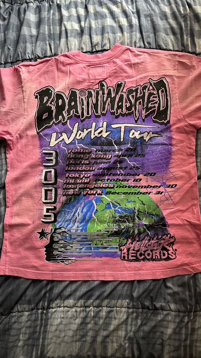 HELLSTAR Hellstar Pink Brainwashed Tee Capsule 10 | Grailed