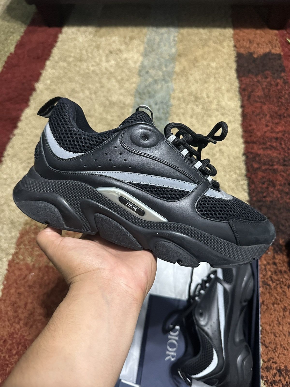 Dior Doir b22 All Black | Grailed