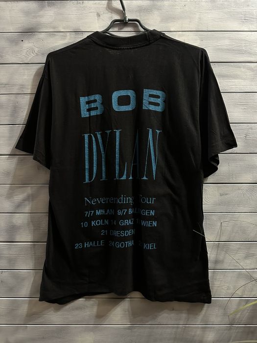 Vintage Very Rare Vintage T-Shirt Bob Dylan 90s The Neverending Tour ...