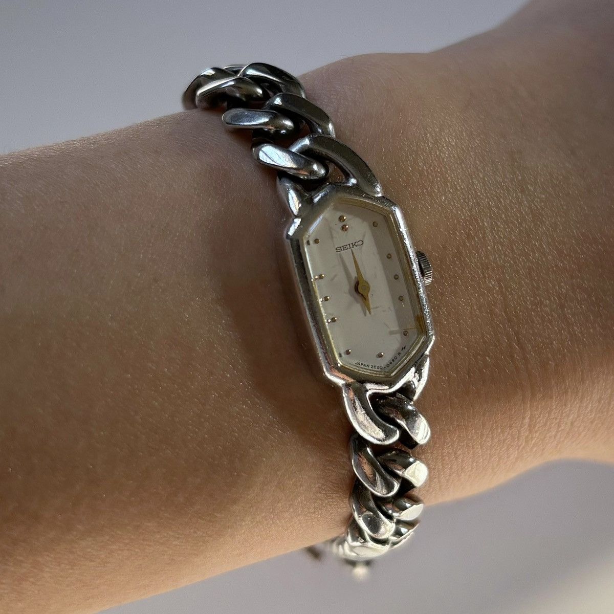 Vintage Seiko Silver Chain Watch | Grailed