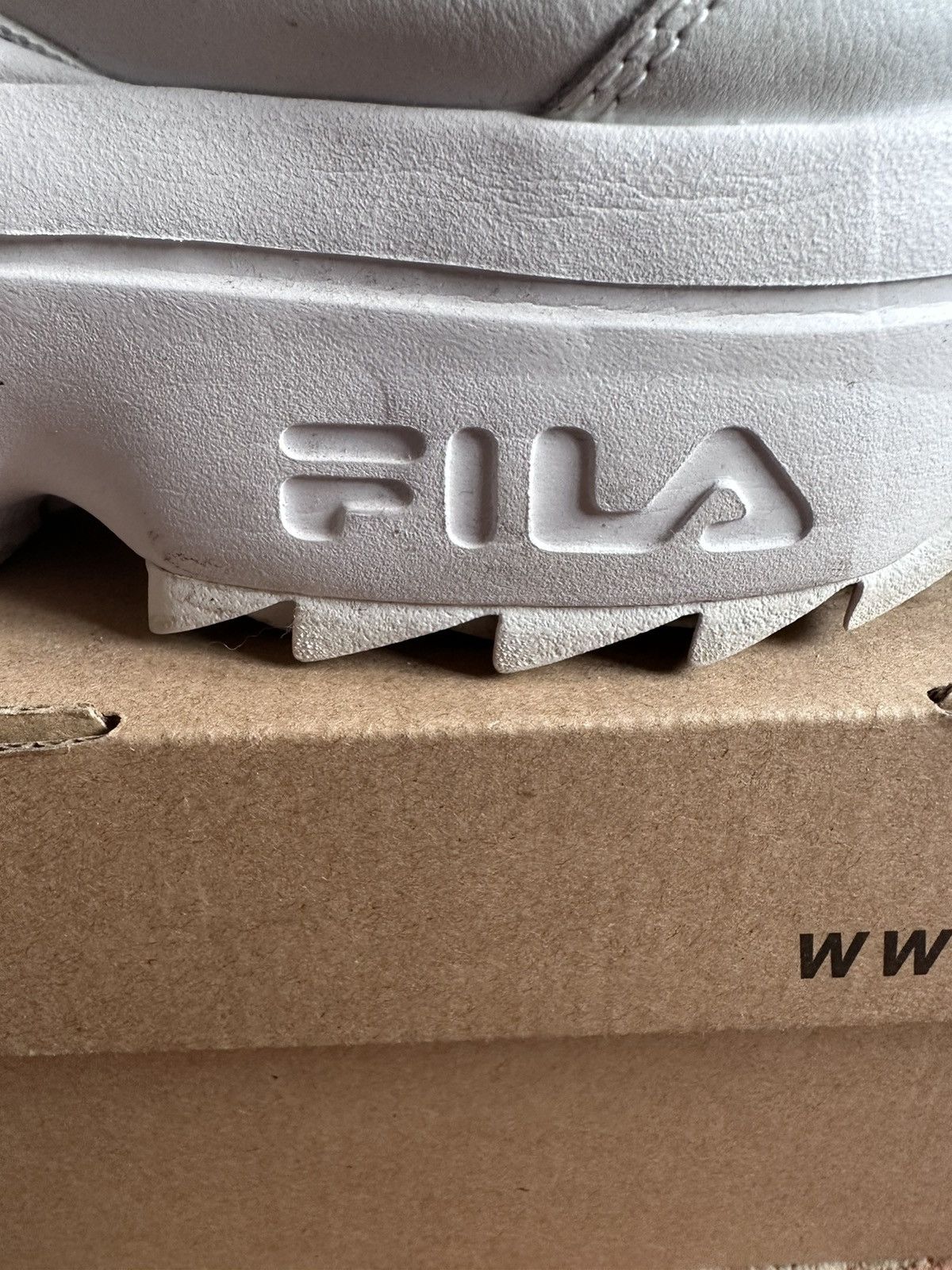 Buffalo London × Fila Fila Disruptor Platform Trainers | Grailed