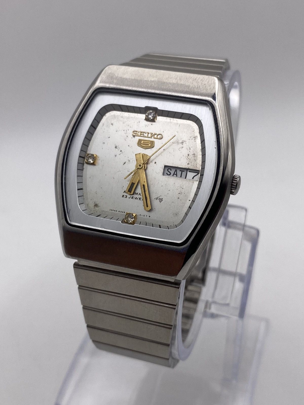 Seiko × Vintage Seiko 5 Automatic 6349 Vintage Men’s Wristwatch | Grailed