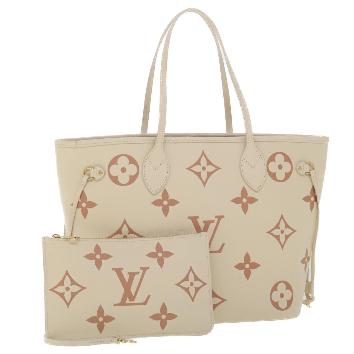 Louis Vuitton LOUIS VUITTON Empreinte Neverfull MM Bag Reme Rose ...