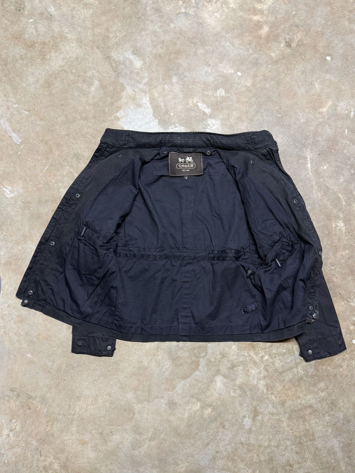 Coach Vintage Coach Jacket w/Removable Inner Vest & Hidden Hoodie | Grailed