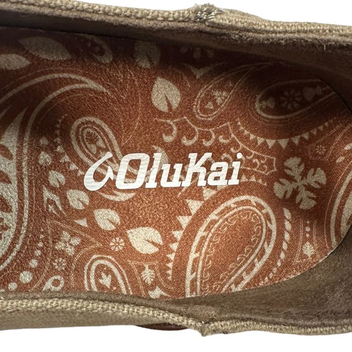 Olukai Olukai Manoa Slip On Shoes Beige Tan Sneaker Loafer 10 New | Grailed
