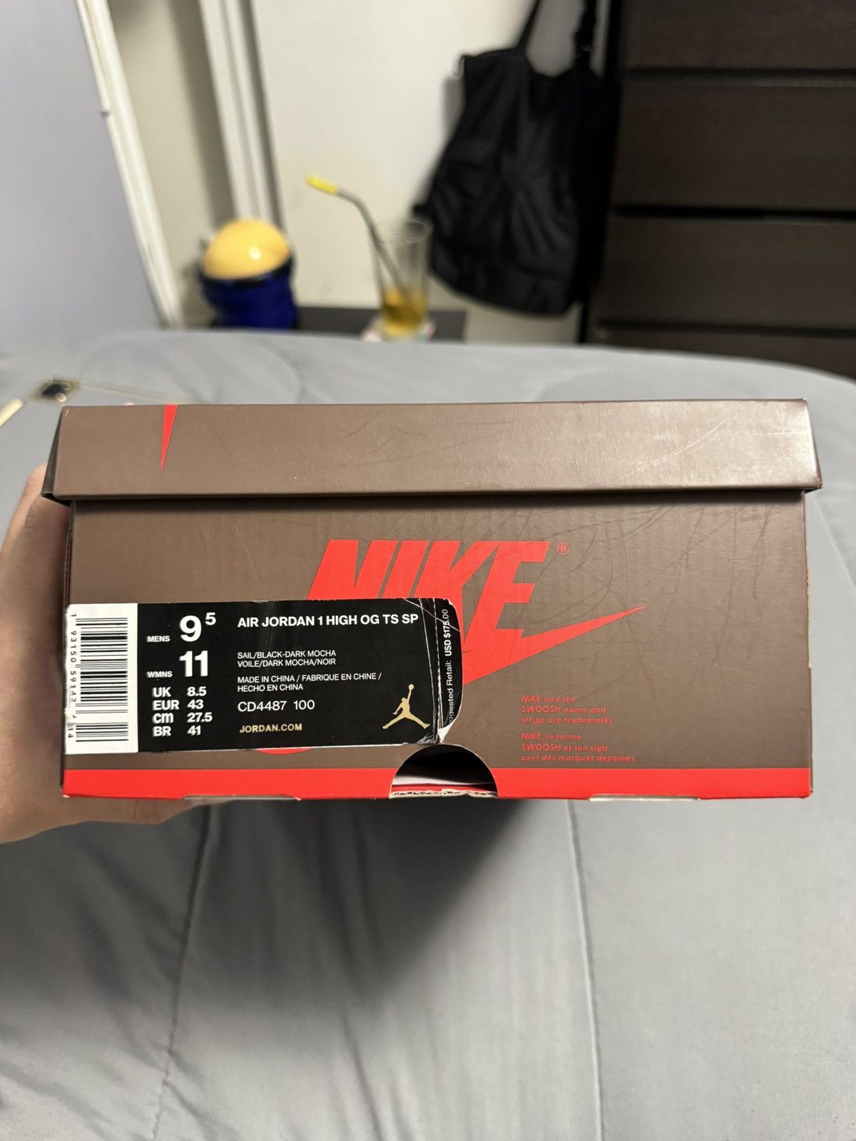 Jordan Brand × Travis Scott High top air Jordan Travis Scott | Grailed