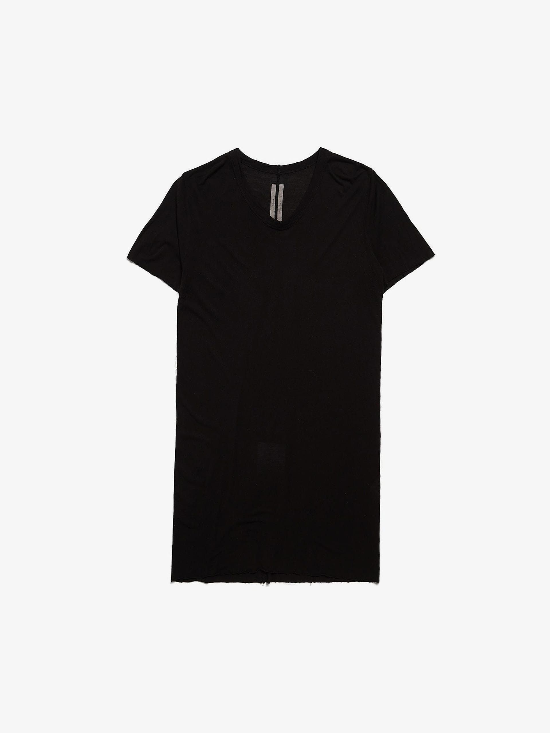 Rick Owens Sphinx FW15 Black Elongated T-Shirt | Grailed