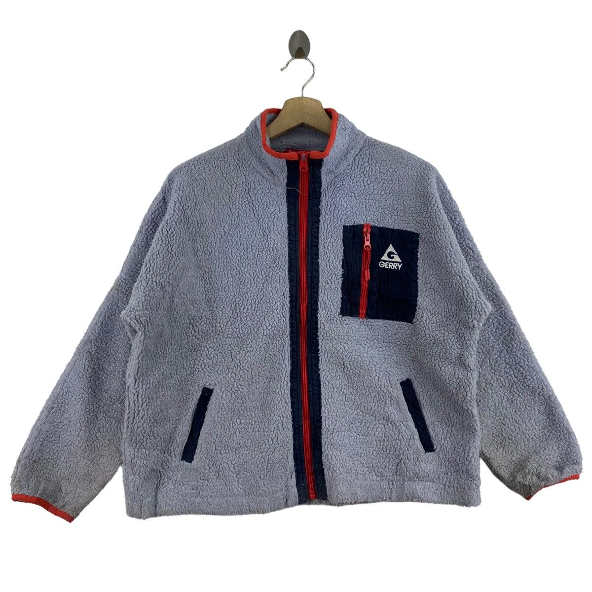 Bomber Jacket GERRY Outdoors Deep Pile Sherpa Grey Bomber Jacket | Grailed