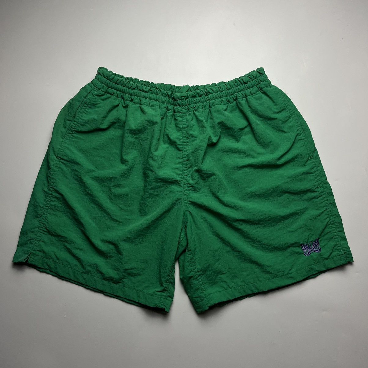 Beams Plus × Needles Needles x Beams Swim shorts | Grailed