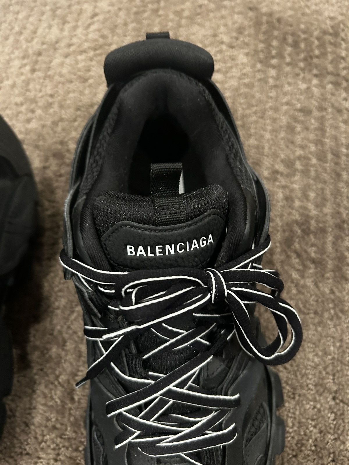 Balenciaga Balenciaga Black LED Track Runners | Grailed