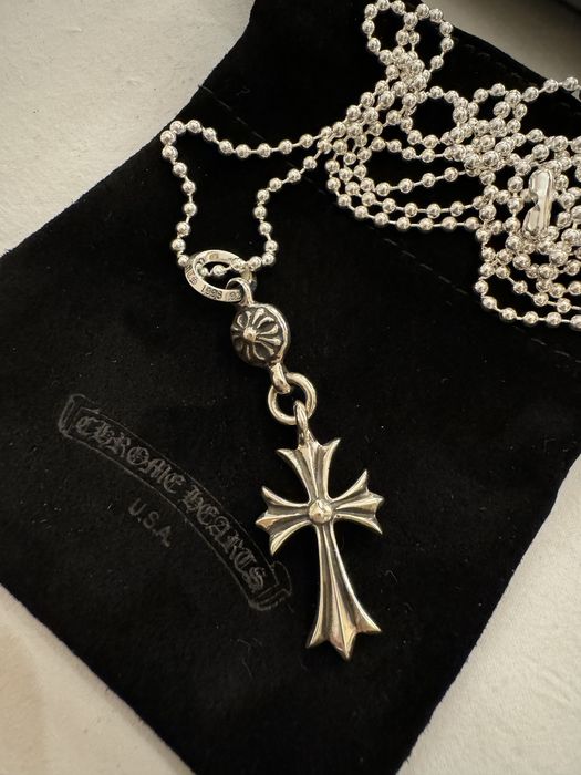 Chrome Hearts Chrome Hearts 1 Ball Charm Tiny CH Cross Pendant Ball ...