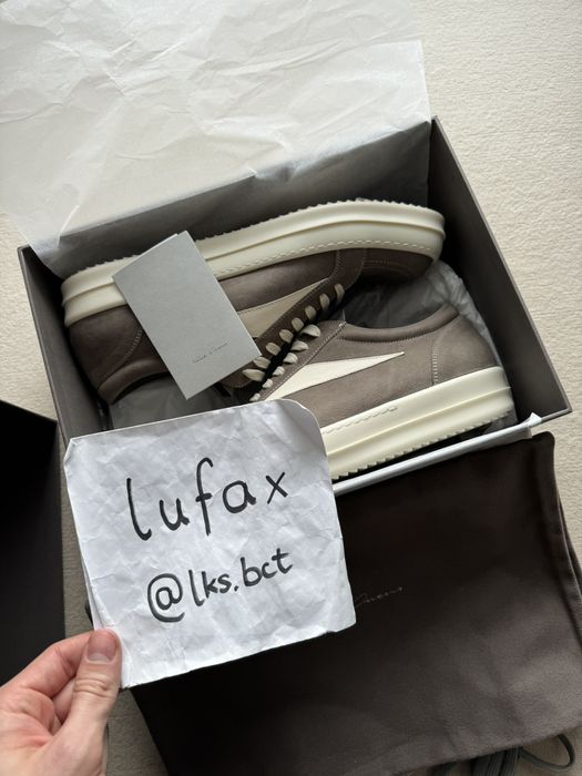 Rick Owens *SIZE 14* DUST SS24 LIDO Vintage „Vans“ Sneaker brand new ...