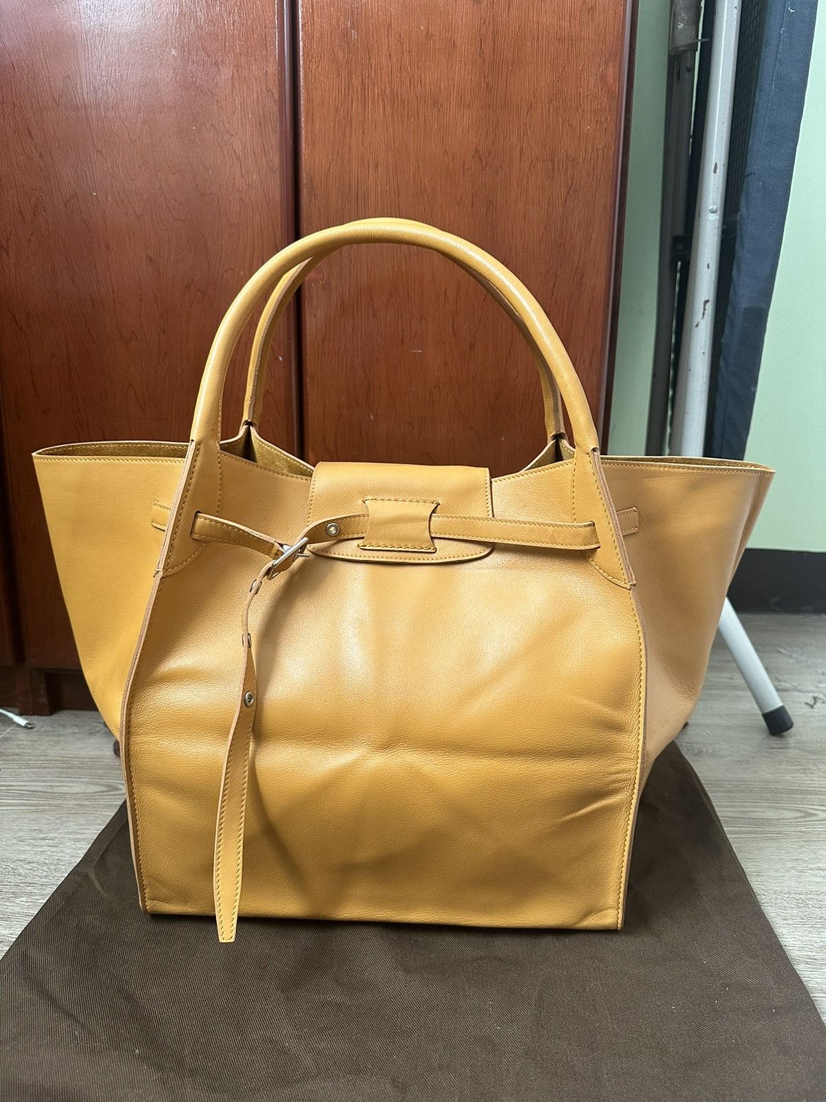 Celine Celine Big Bag Large Leather Tote Bag | Grailed
