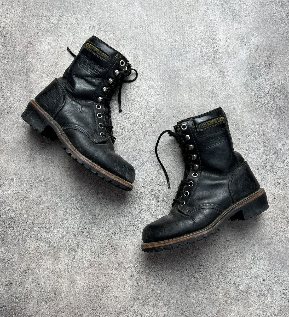 Caterpillar Caterpillar steel toe leather work boots | Grailed