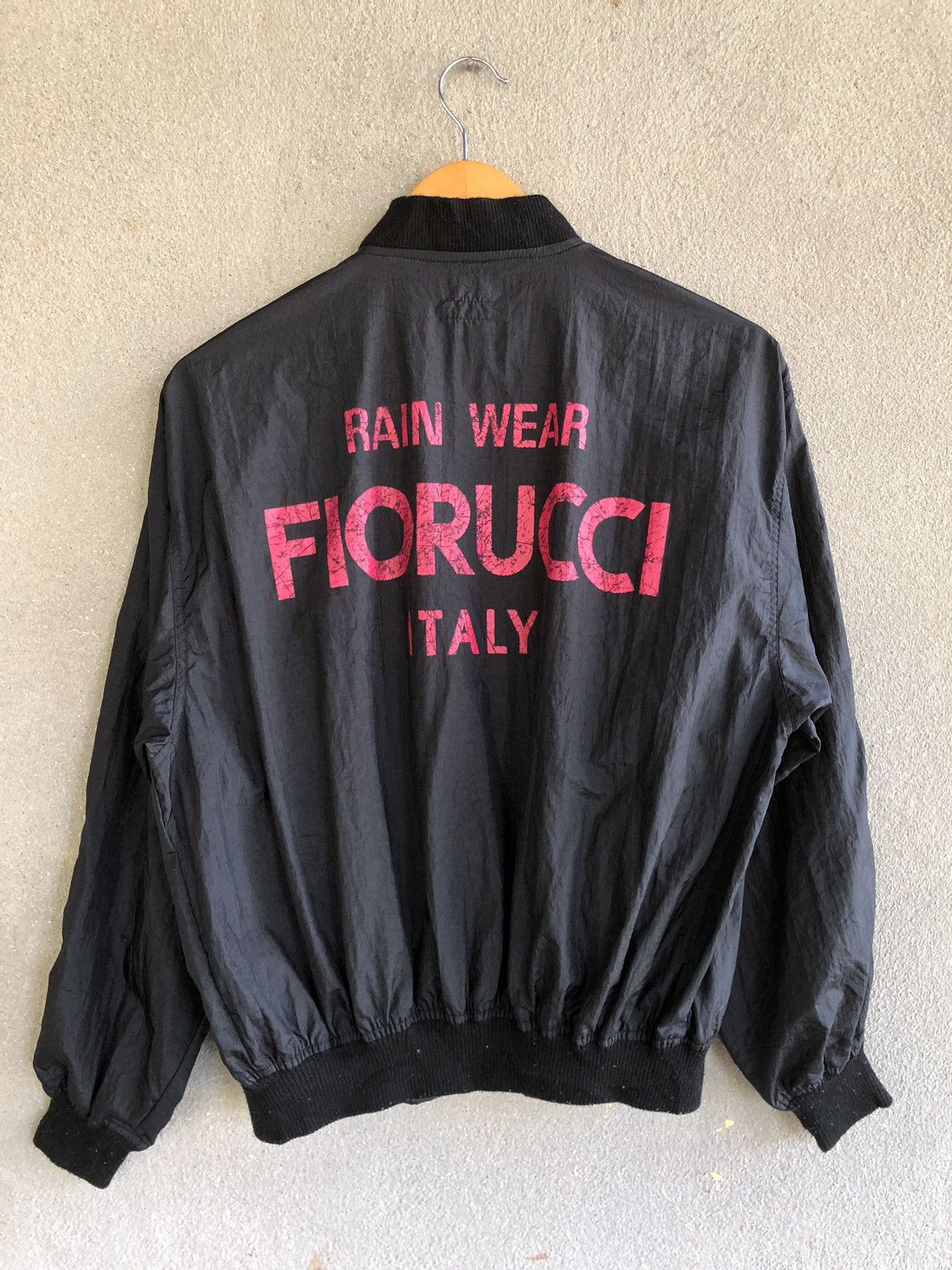 Fiorucci × Vintage Vintage Fiorucci Italy Rain wear jacket | Grailed