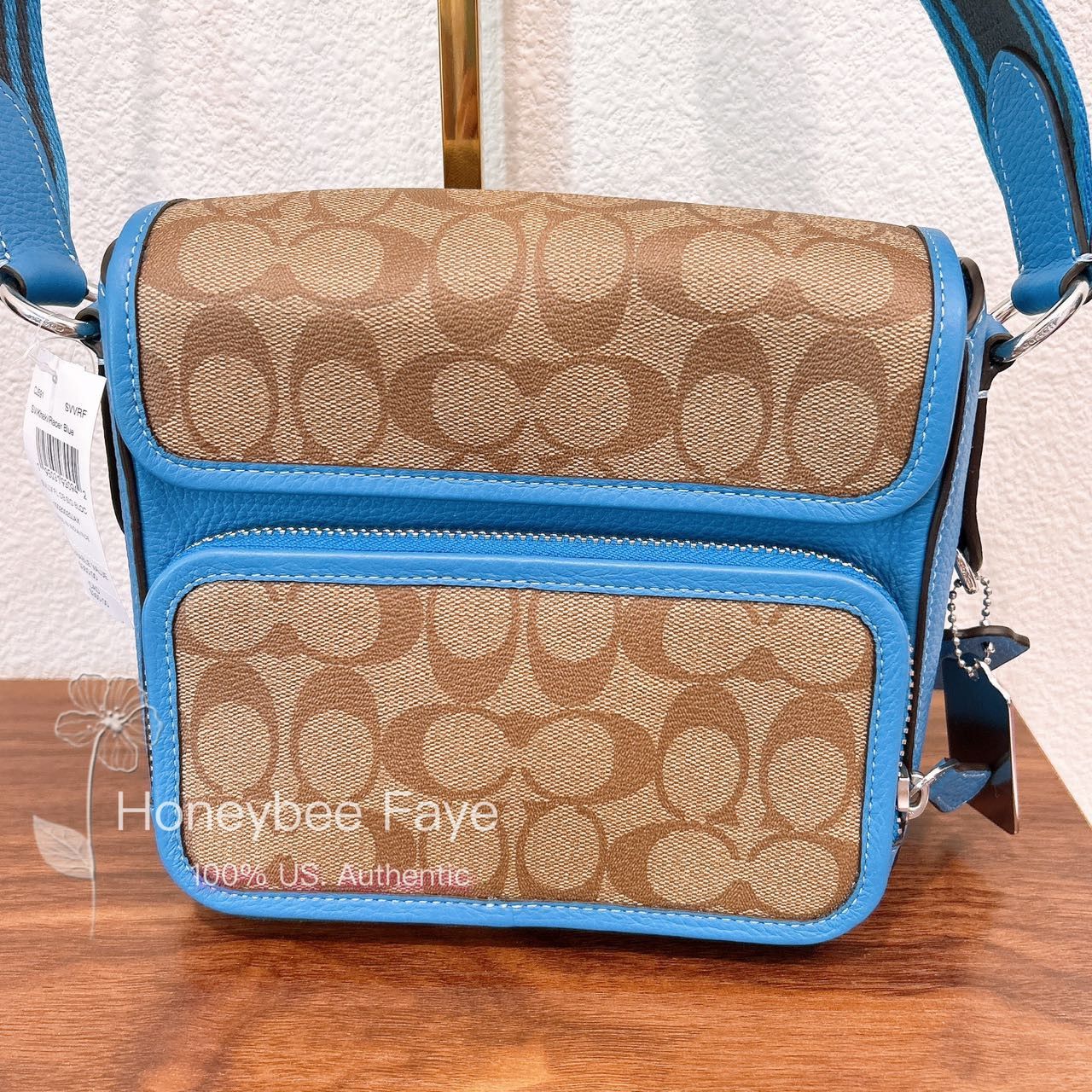 Coach Men’s Sullivan Flap Crossbody In Colorblock Signature Canvas ...