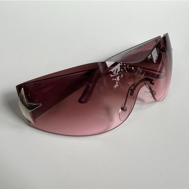 Designer Y2k 2000s Vintage Style Silver Frameless Star Sunglasses Grailed