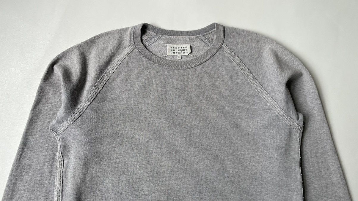 Maison Margiela S/S 14 Thrashed Inside Out Seam Sweatshirt | Grailed