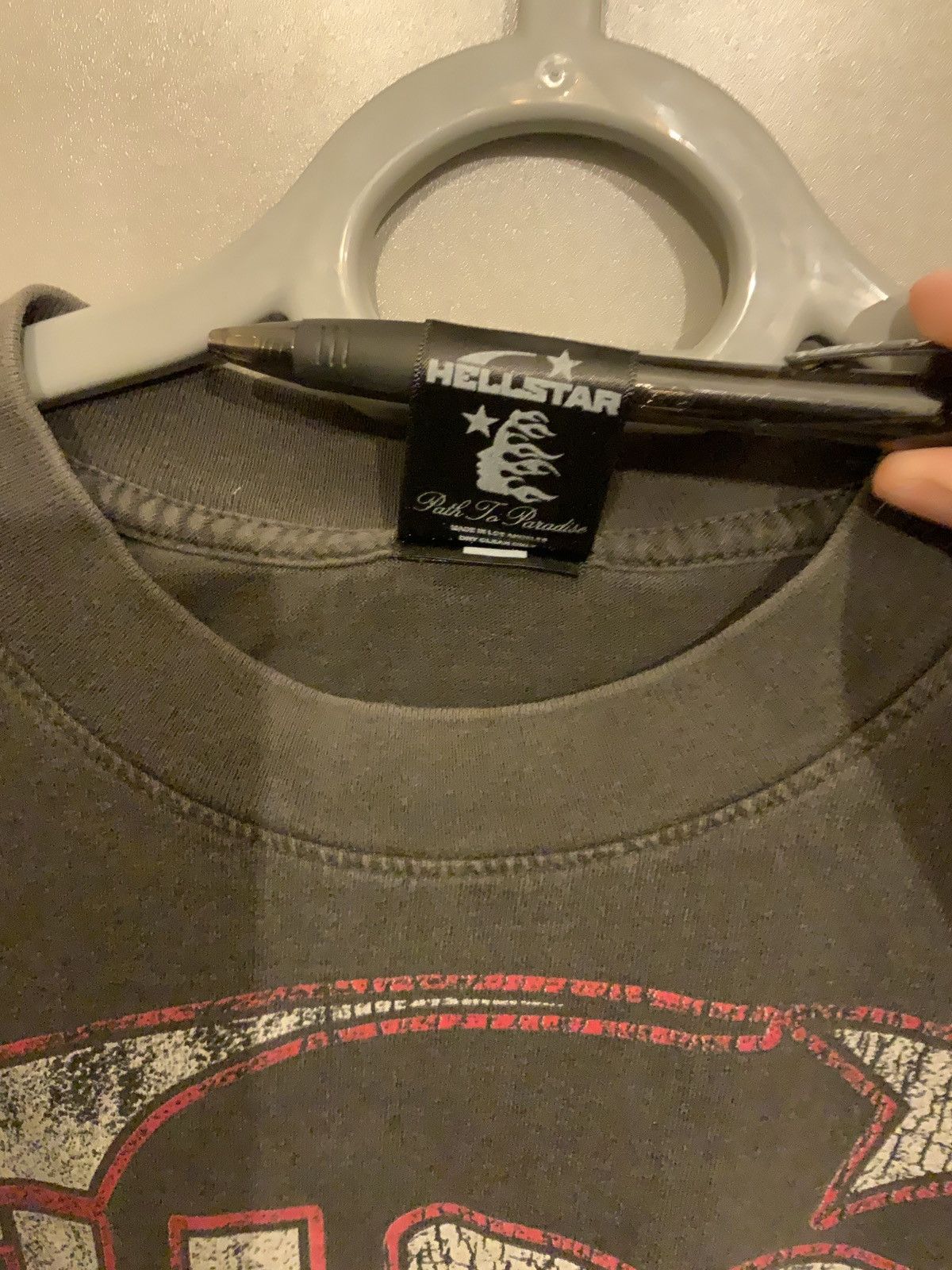 HELLSTAR Hellstar evil smile t shirt (capsule 8 piece) | Grailed