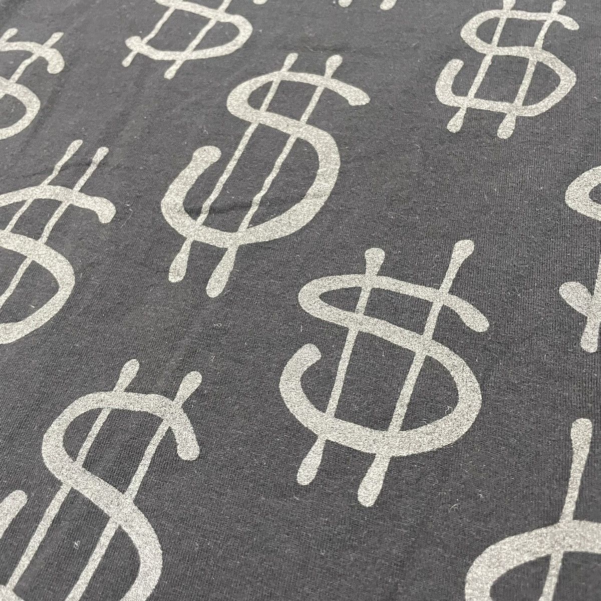 Vintage Stussy dollar money sign aop tshirt | Grailed