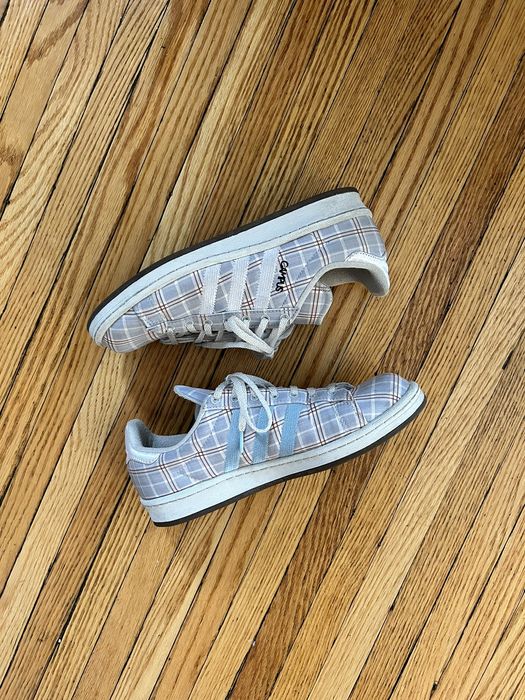 Adidas Adidas Plaid Campus (Light Blue) | Grailed