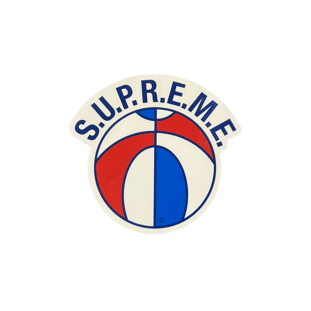 Supreme Supreme Basketball Sticker | Grailed
