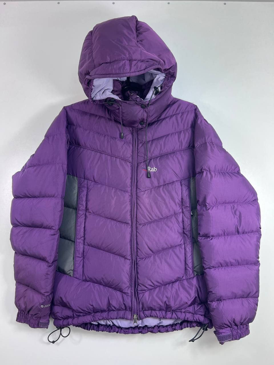 Rab Rab Womens Down Jacket Hooded Outdoor Hiking Purple Size M | Grailed