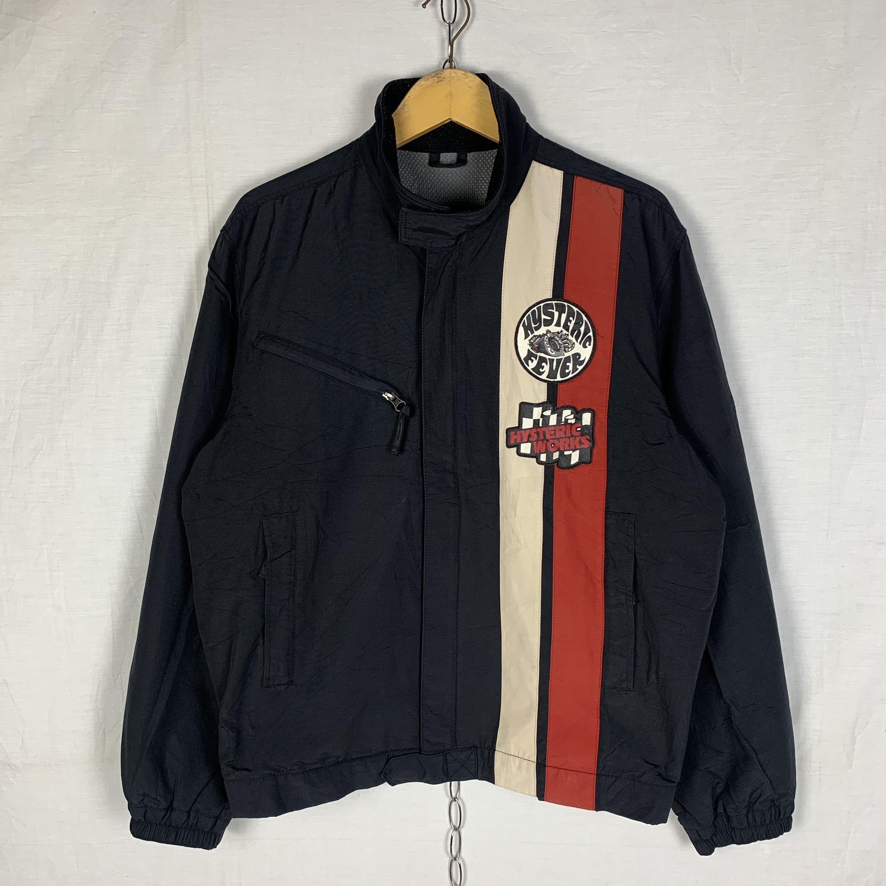 Hysteric Glamour Hysteric Glamour 69 Sixty Niners Racing Biker Jacket ...