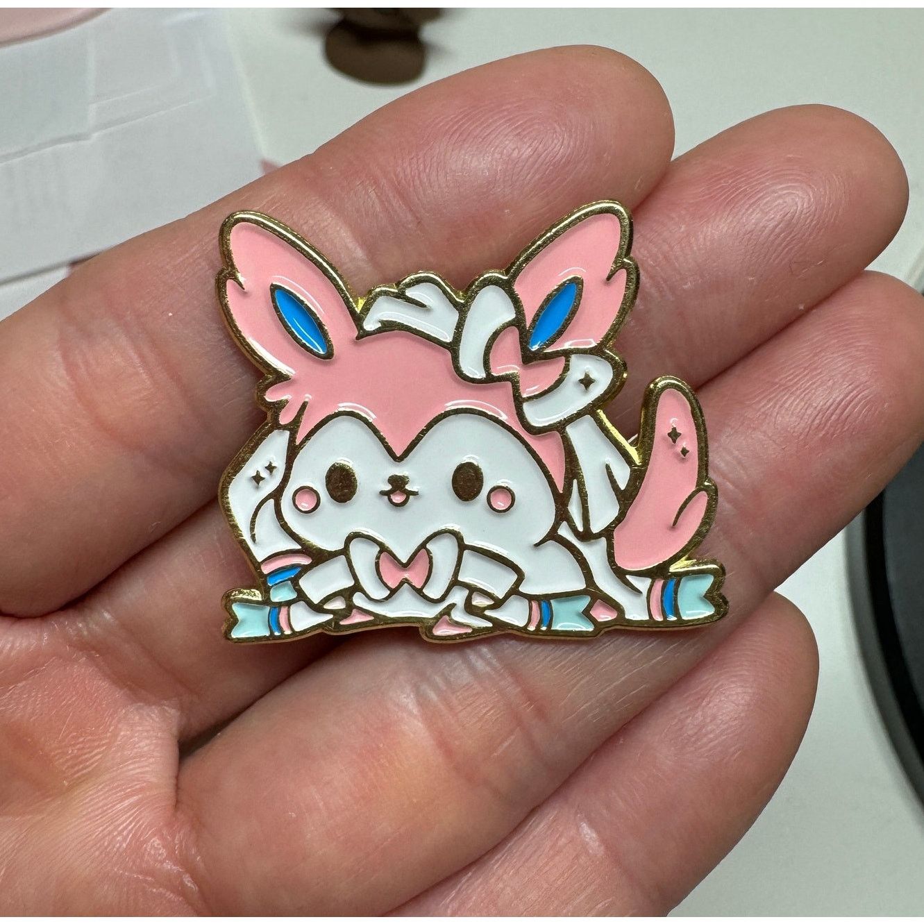 Enamel × Pins Sylveon Classic Pokemon Pikachu Enamel Pins - 16-1 | Grailed
