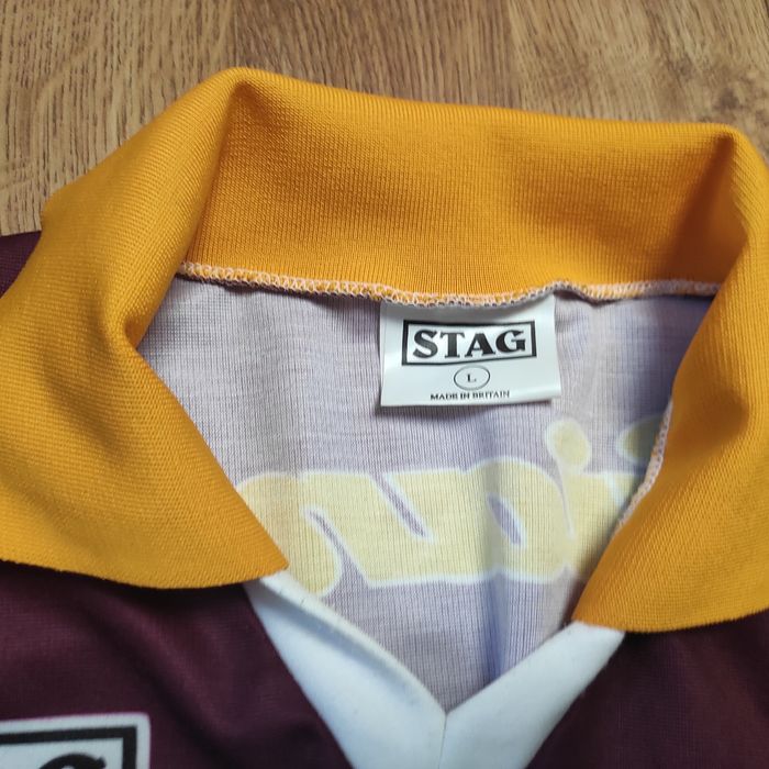 Vintage HUDDERSFIELD 1997 FINAL OLD TRAFFORD STAG RUGBY SHIRTS | Grailed