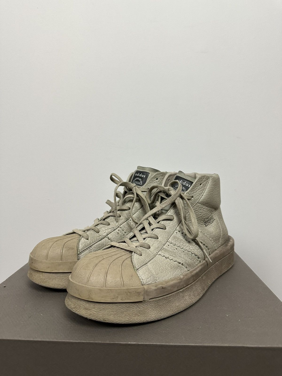 Adidas × Rick Owens FW16 ‘MASTODON’ Mastodon Pro II Sneakers | Grailed
