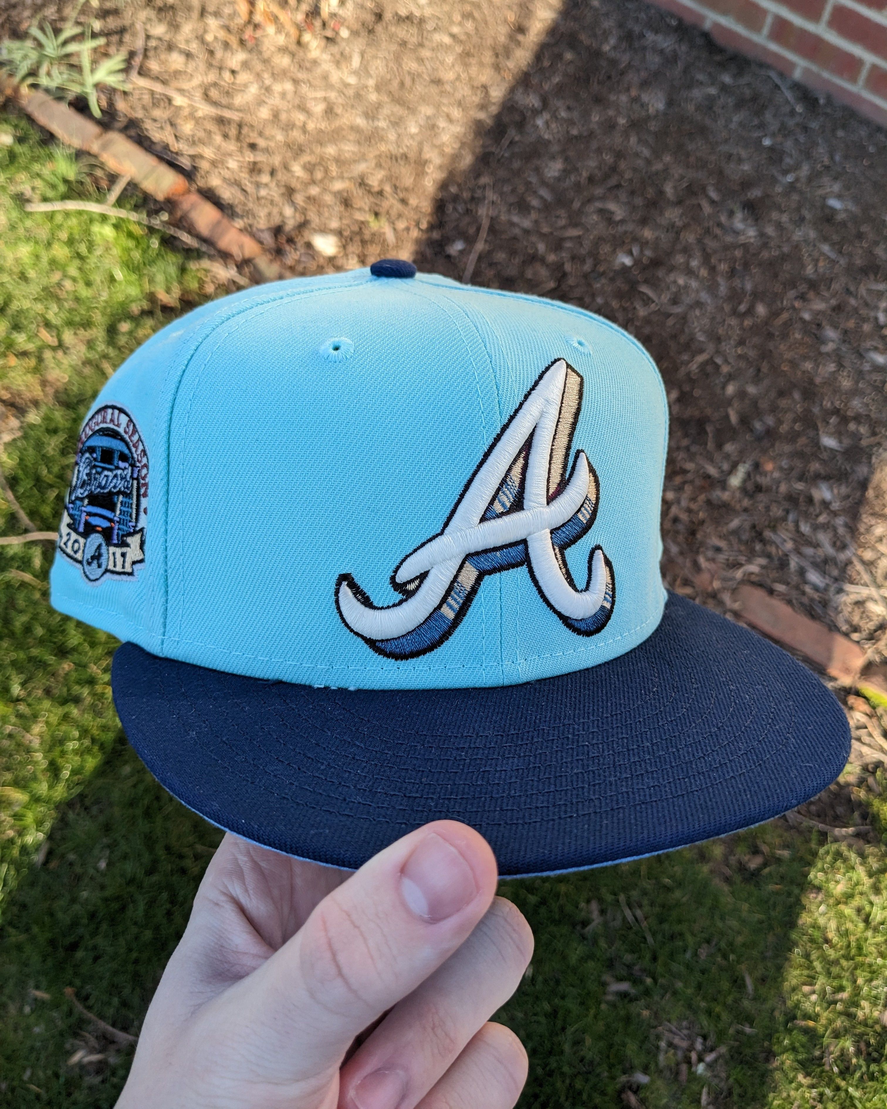New Era 7 3/4 Atlanta Braves 3D Logo, Glow in The Dark Hat | Grailed
