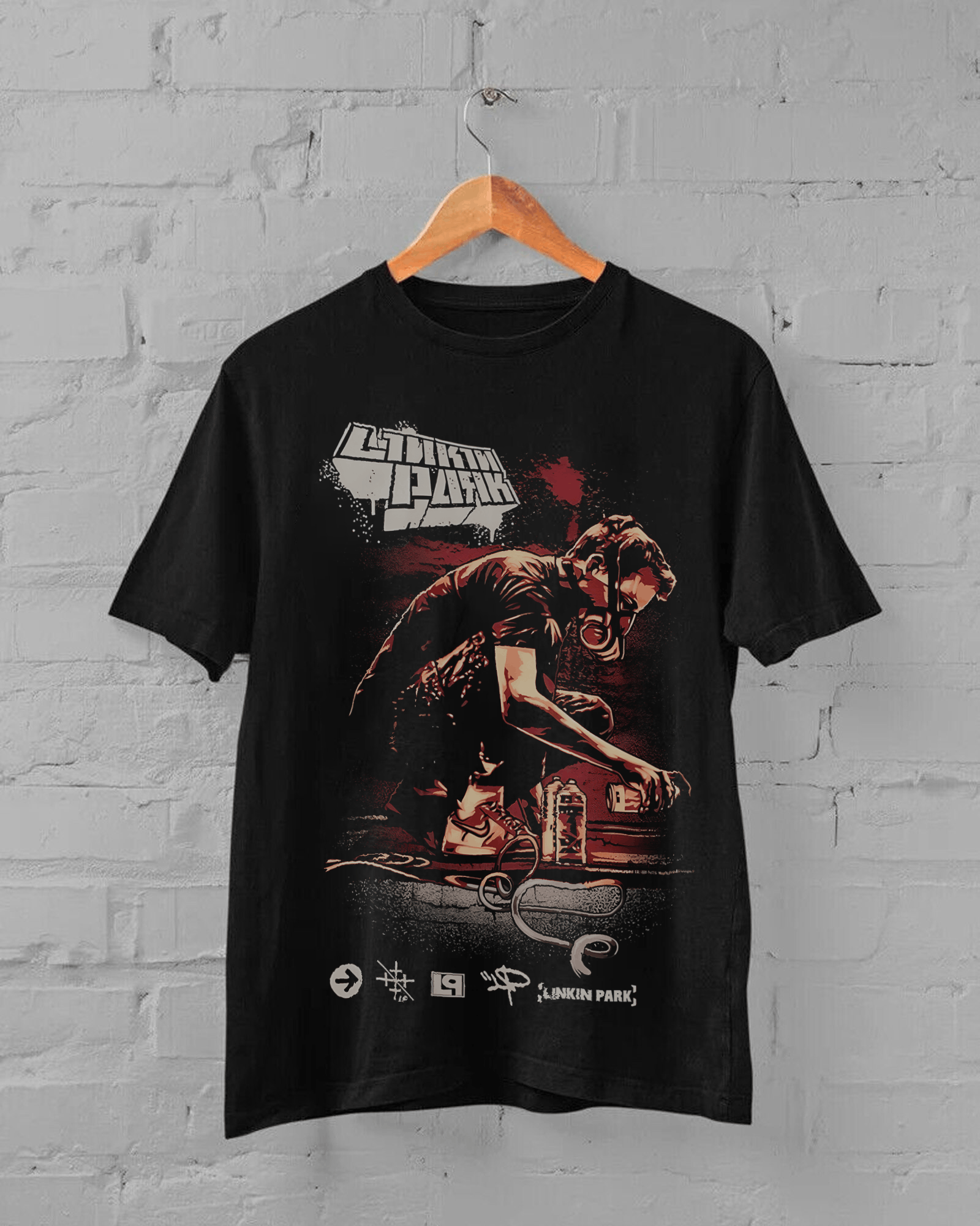 Gildan Linkin_ Park Meteora Graphic Rock Band | Grailed