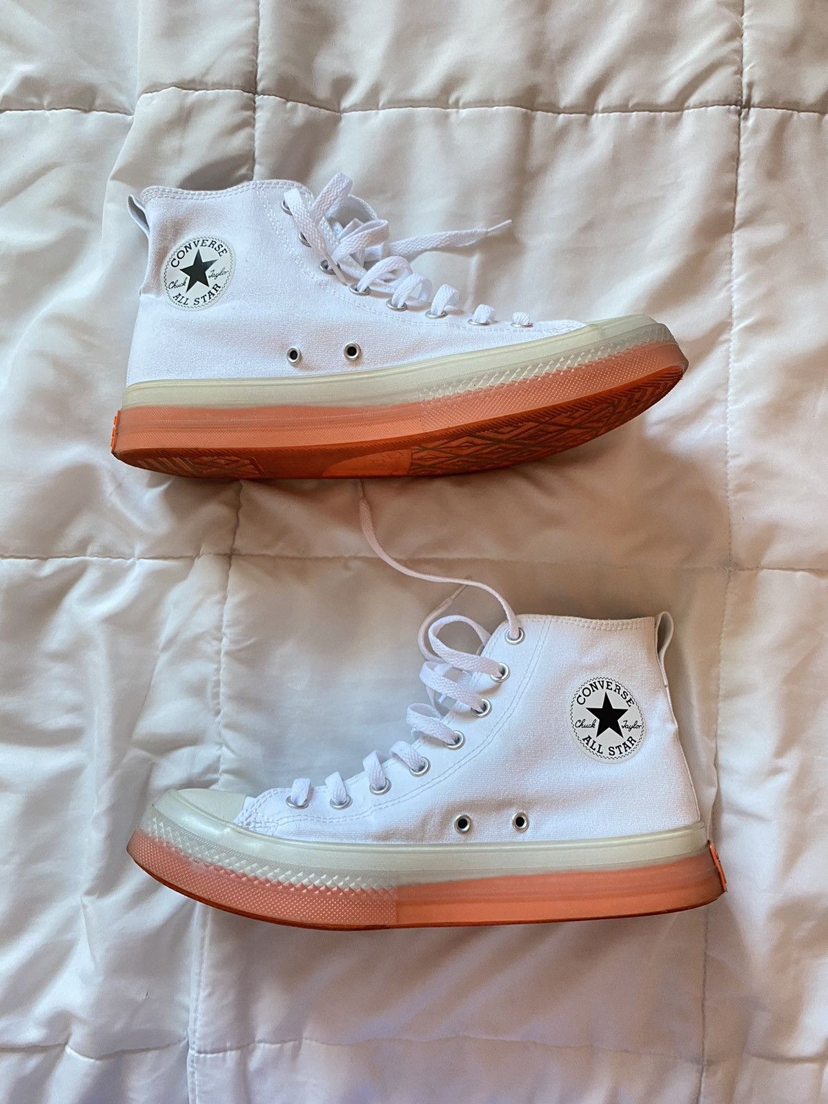 Converse Chuck Taylor All Star CX White/Clear/Wild Mango | Grailed