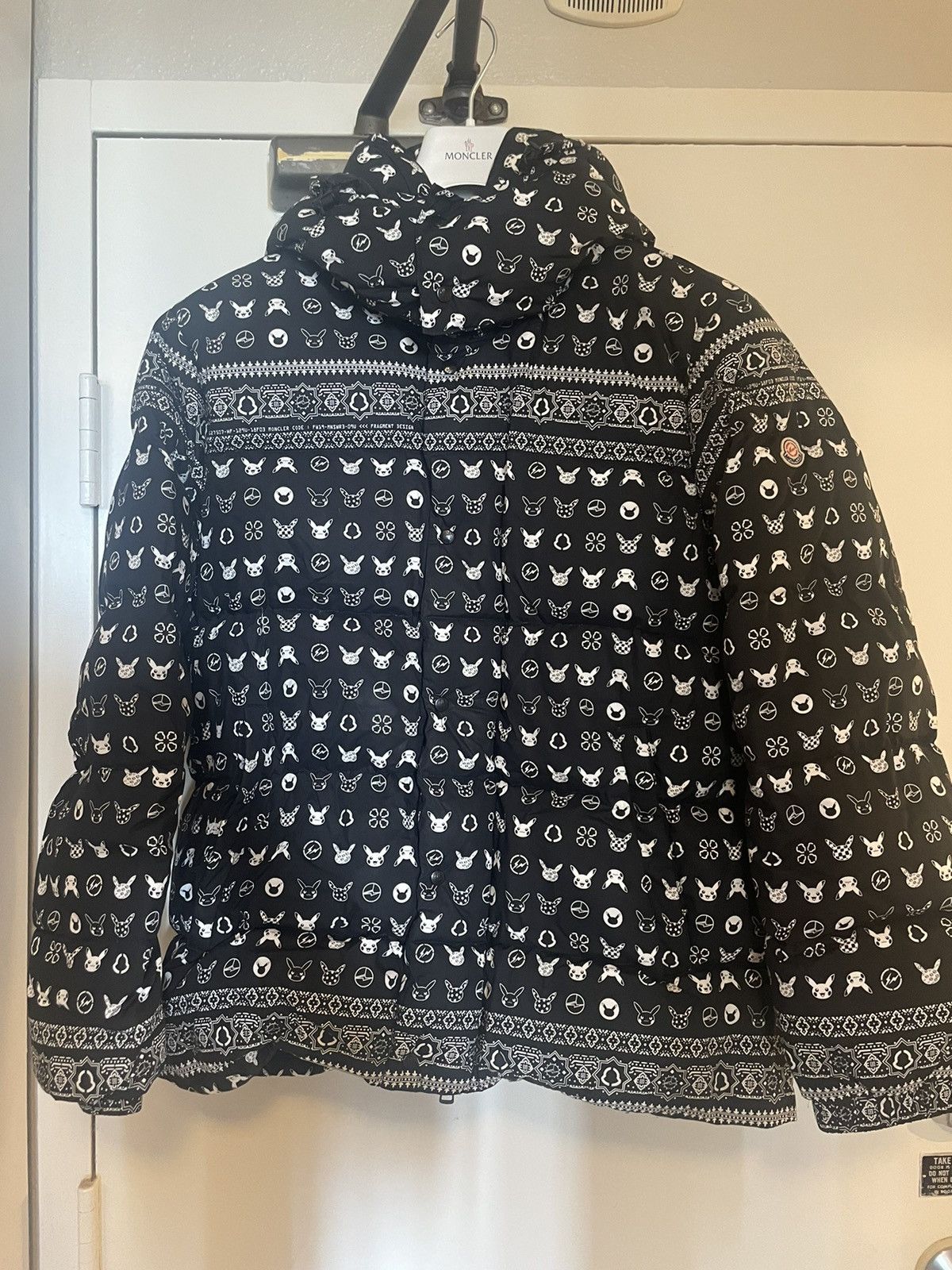 Fragment Design × Moncler × Pokemon Moncler Fragment Pokémon Puffer ...