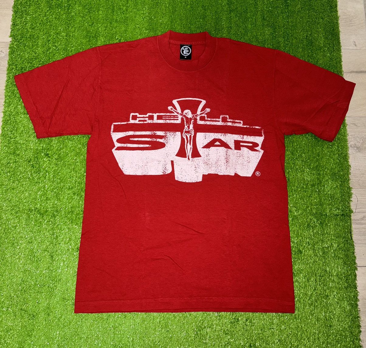 HELLSTAR Hellstar Jesus Emblem Tee | Grailed