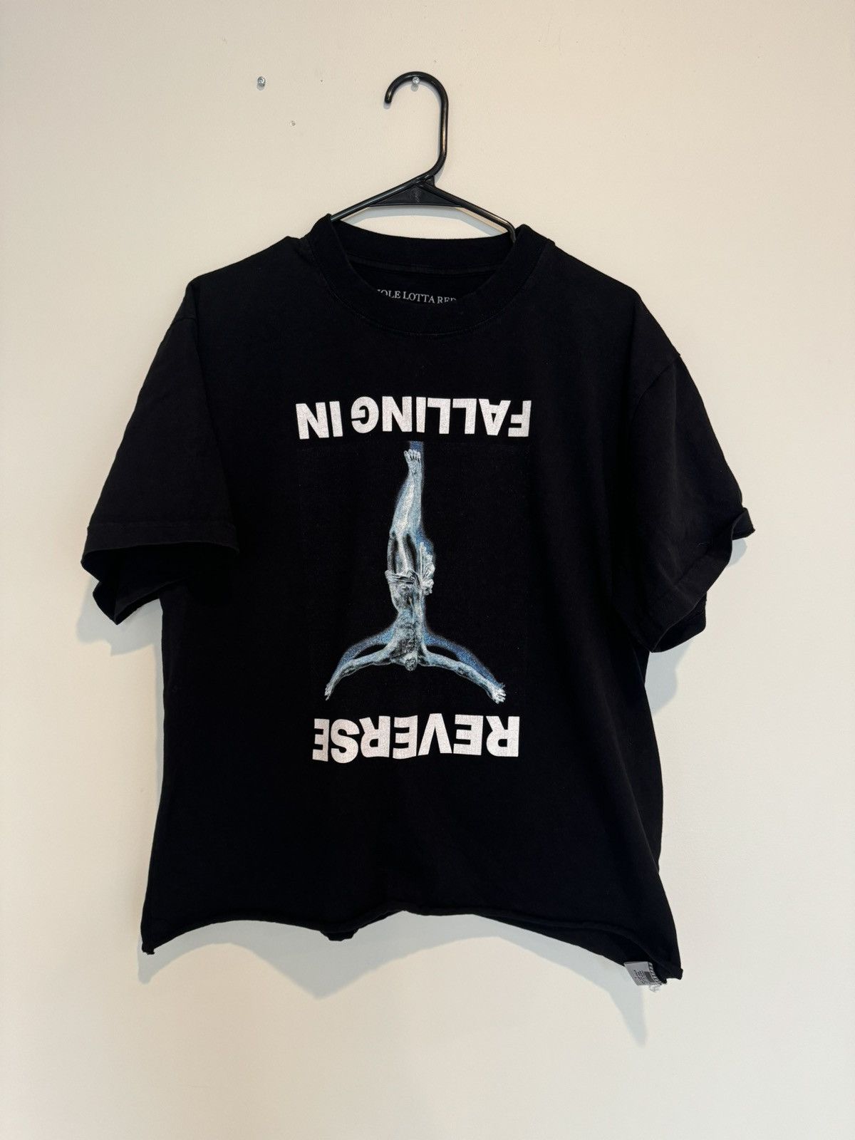 Playboi Carti Falling In Reverse Whole Lotta Red Merch Black Tee | Grailed