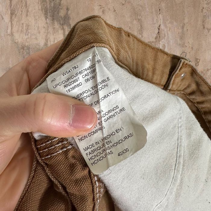 Vintage Dickies Carpenter Pants Desert Tan Canvas Relaxed Red Label ...